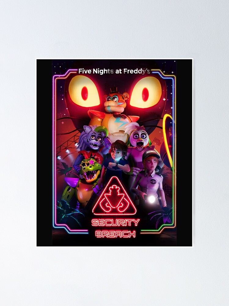 "Security Breach Roxanne Wolf 14 " Poster by ThayneJamahl | Redbubble