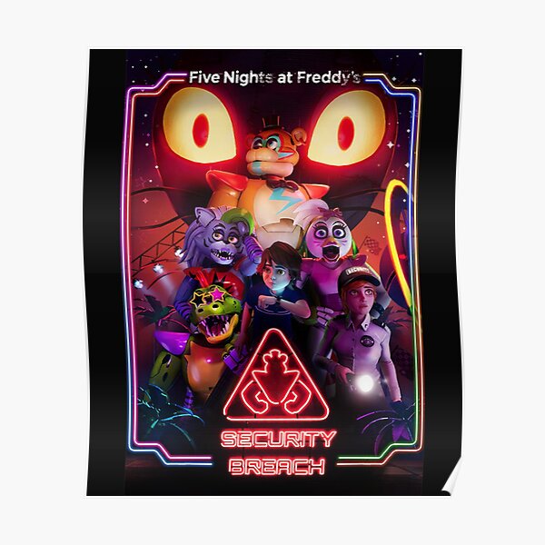 "Security Breach Roxanne Wolf 14 " Poster by ThayneJamahl | Redbubble