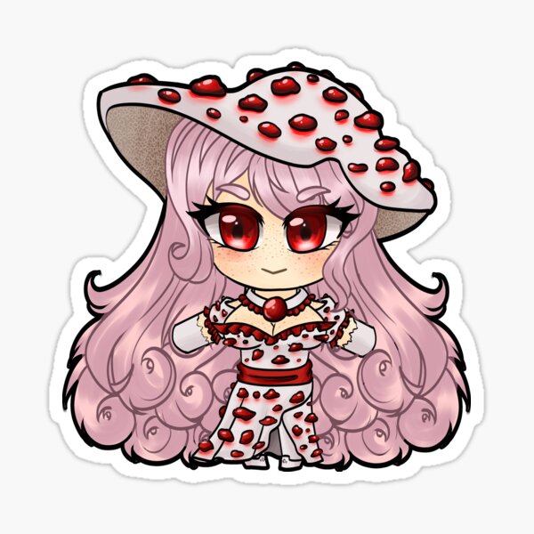 "Chibi of the Day- Scarlette Peckii" Sticker by Li-Spade | Redbubble