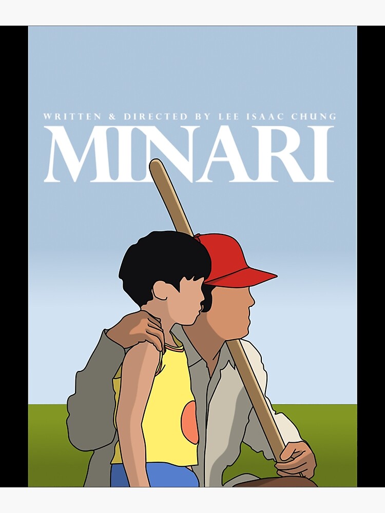 "Minari A24 Lee Issac Chung Steven Yeun Movie 2020 2021 Oscars Print ...