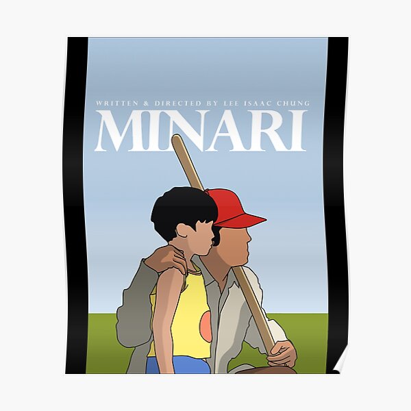 "Minari A24 Lee Issac Chung Steven Yeun Movie 2020 2021 Oscars Print ...