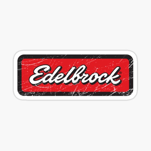 "Vintage Edelbrock Classic T-Shirt.png" Sticker by JoeMagnuson | Redbubble