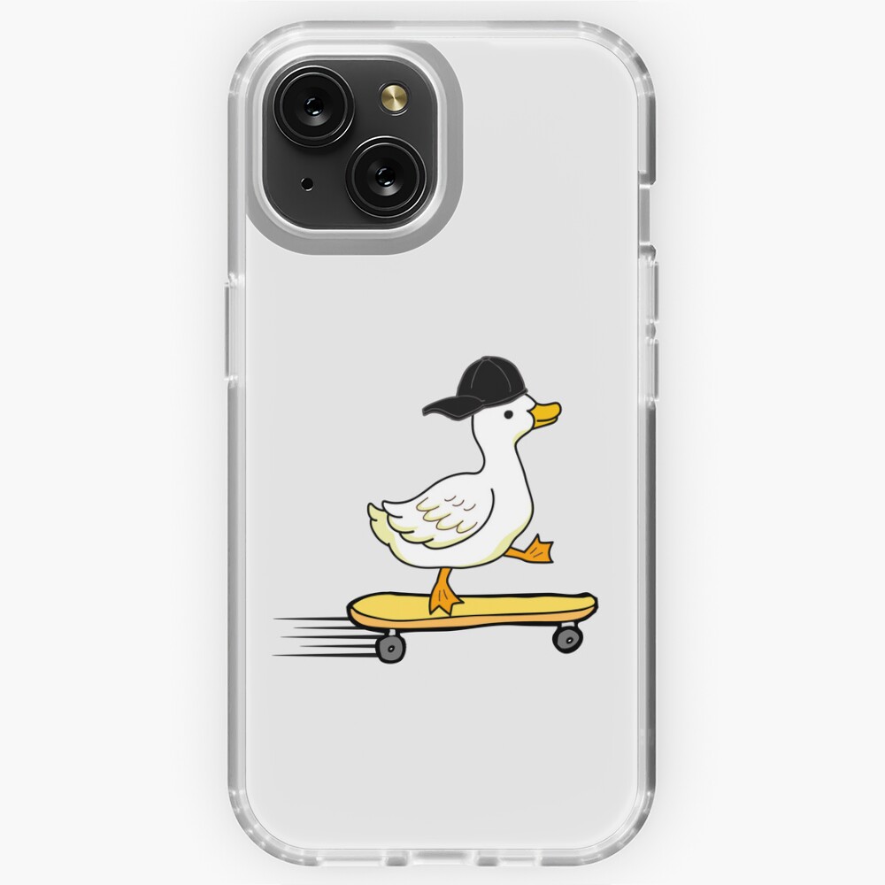 "Skateboarding duck " Sticker for Sale by ImperialRose | Redbubble
