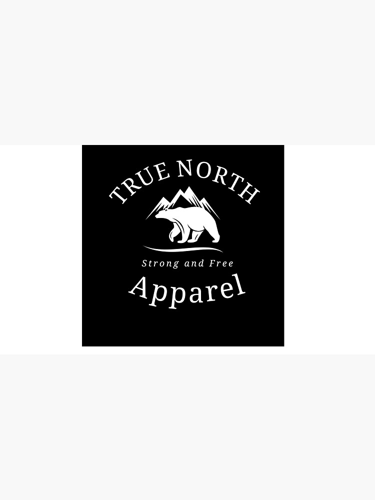 "True North Apparel" Cap for Sale by kkarlstrom | Redbubble