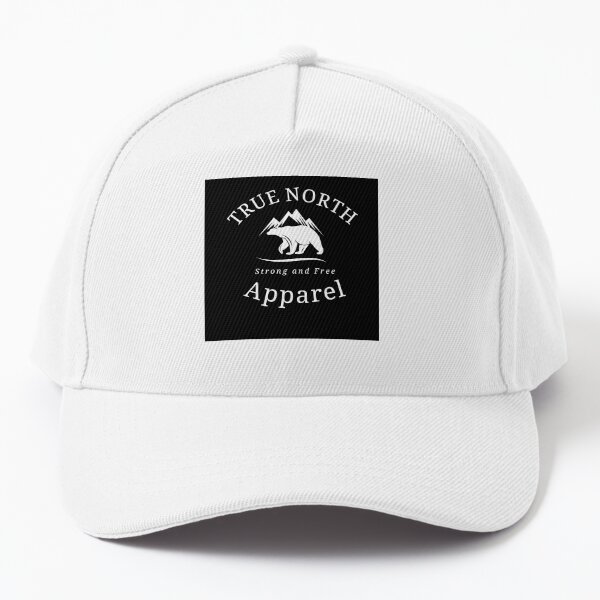 "True North Apparel" Cap for Sale by kkarlstrom | Redbubble