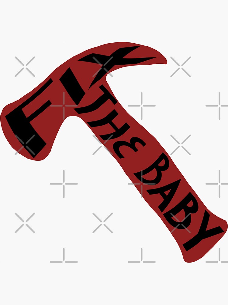 "Final Pam Hammer" Sticker for Sale by PortalsandArt | Redbubble