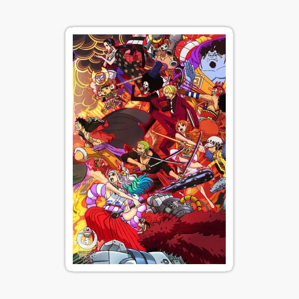 "mugiwara team" Sticker by mimin22304 | Redbubble