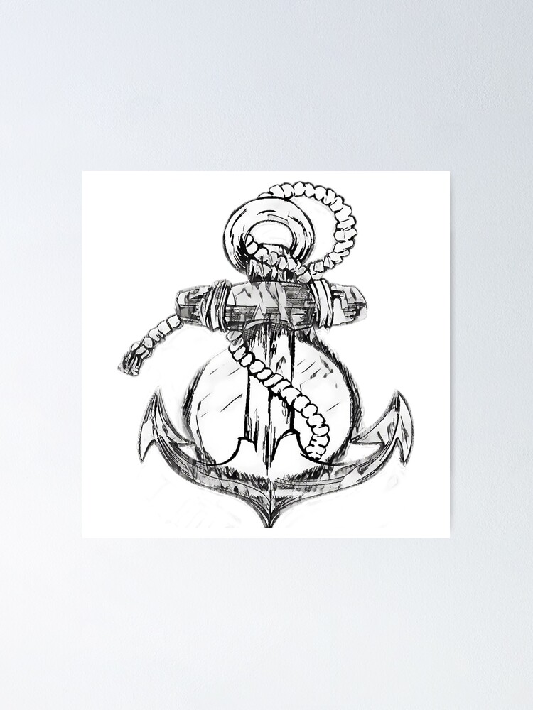 "Anchor" Poster for Sale by MoonStarSailing | Redbubble