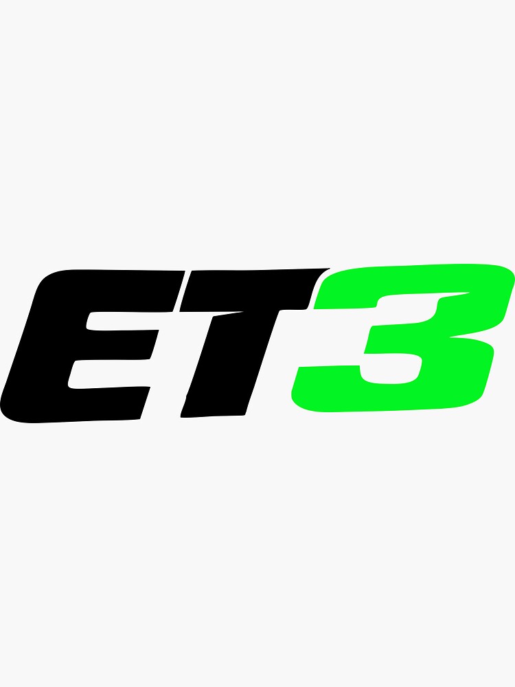 "Eli Tomac ET3" Sticker by tuceridam | Redbubble