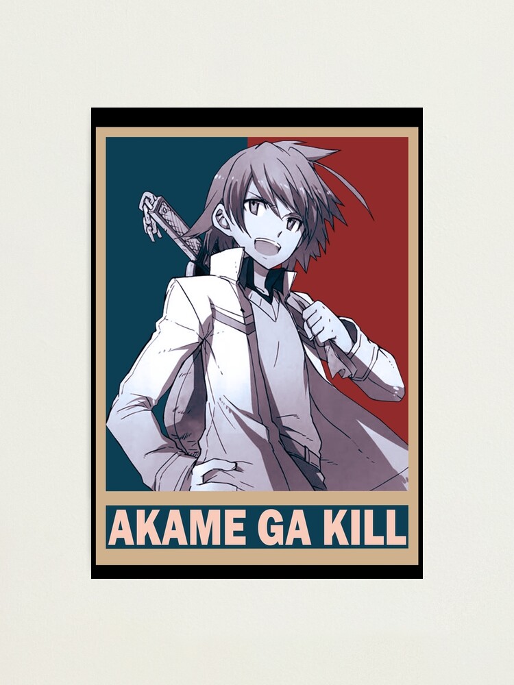Lámina fotográfica «Tatsumi Akame ga Kill Akame ga Kiru Diseño de anime ...