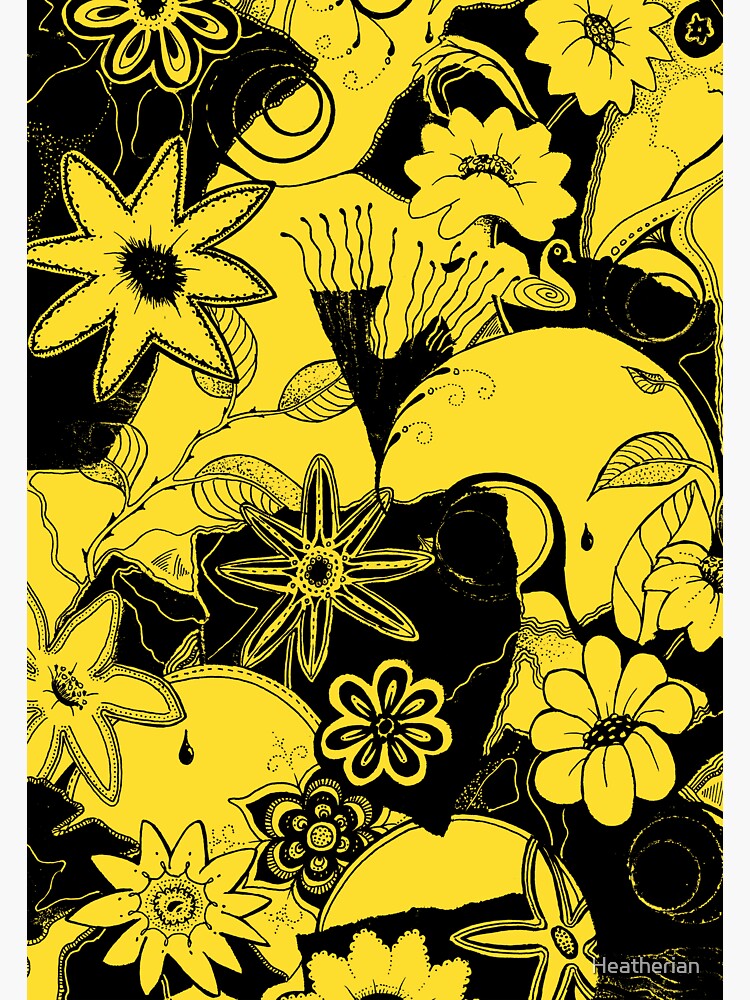 "Tangled Collage 4 - Collaged Monoprints With Tangling Transparent ...