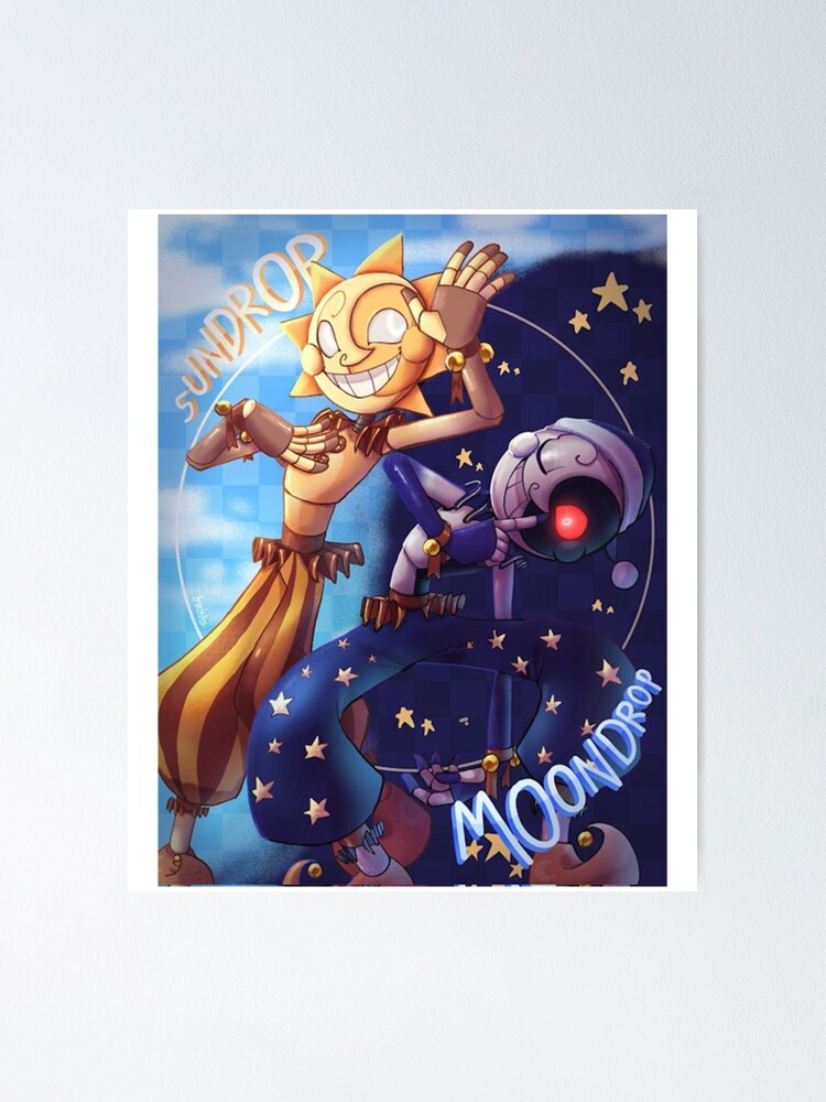 "Fnaf Sun And Moon " Poster for Sale by DarlingJadore | Redbubble