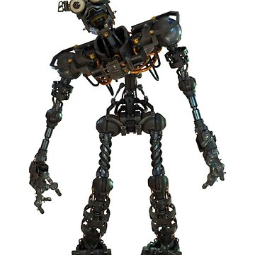 Glamrock Endoskeleton Art Print For Sale By Darlingjadore Redbubble