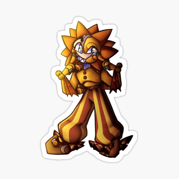 "sundrop - FNAF Security Breach " Sticker by DarlingJadore | Redbubble