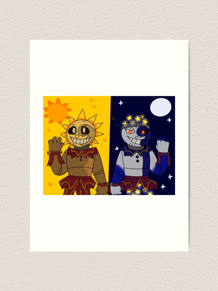 "sundrop and moondrop - FNAF Security Breach " Art Print by ...