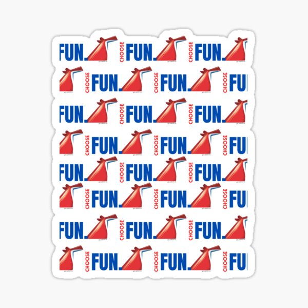"Carnival Choose Funs " Sticker for Sale by NZGiftsShop | Redbubble