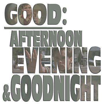 "Truman Show | Good Afternoon Good Evening & Good Night" Poster for ...