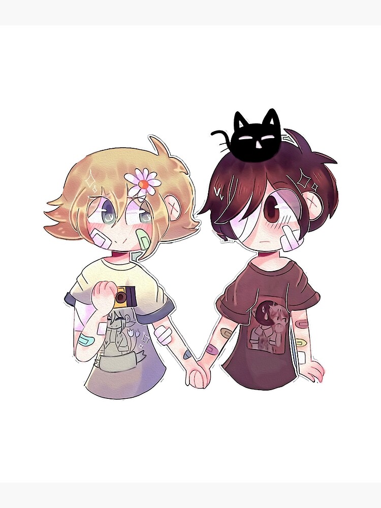 "Omori Basil Aubrey- Omori Mewo Sticker" Art Print for Sale by elsilk ...