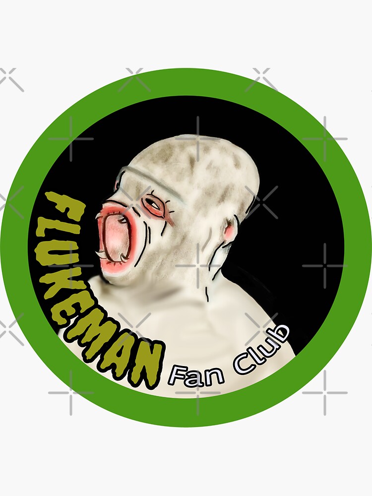 "Flukeman Fan Club (The X-Files)" Sticker for Sale by SpookyLoaf ...