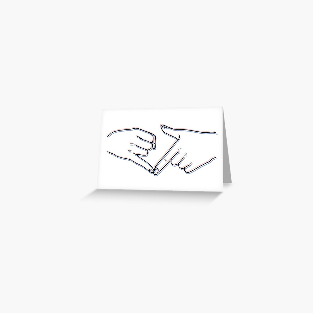 "Seventeen Hand Sign" Greeting Card by kpopkid | Redbubble