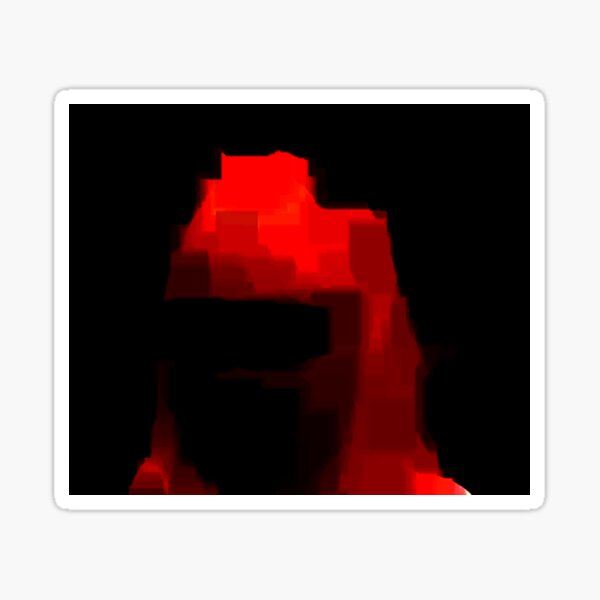 "HIDING" Sticker by damek | Redbubble