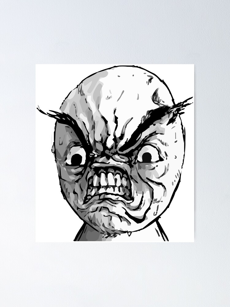 "Troll face" Poster for Sale by Sergey18061989 | Redbubble