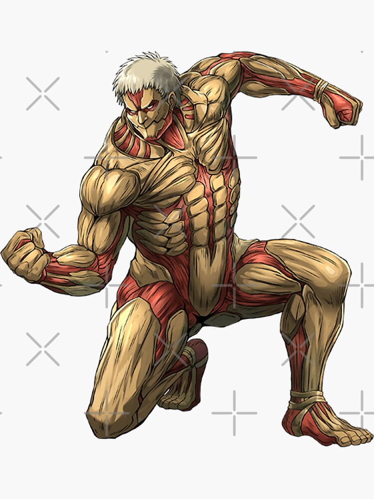 " Armored Titan Rainer Shingeki No Kyojin " Sticker for Sale by ...