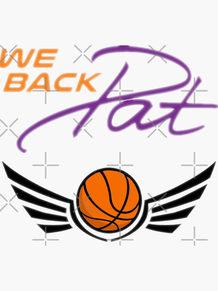 "We Back Pat with Love" Sticker for Sale by SK-Manoj | Redbubble