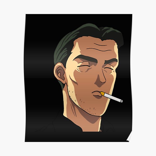 "Bunta Fujiwara " Poster for Sale by grimm115 | Redbubble