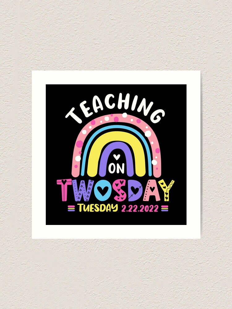 "Twosday, twoday, twos-day designs, 2s day, tuesday 02-22-22, Happy ...