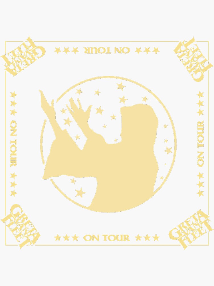 "on tour" Sticker for Sale by nellydonpablo | Redbubble