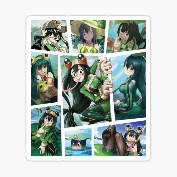 "My Hero Academia Tsuyu Asui" Sticker by Love-Anime | Redbubble