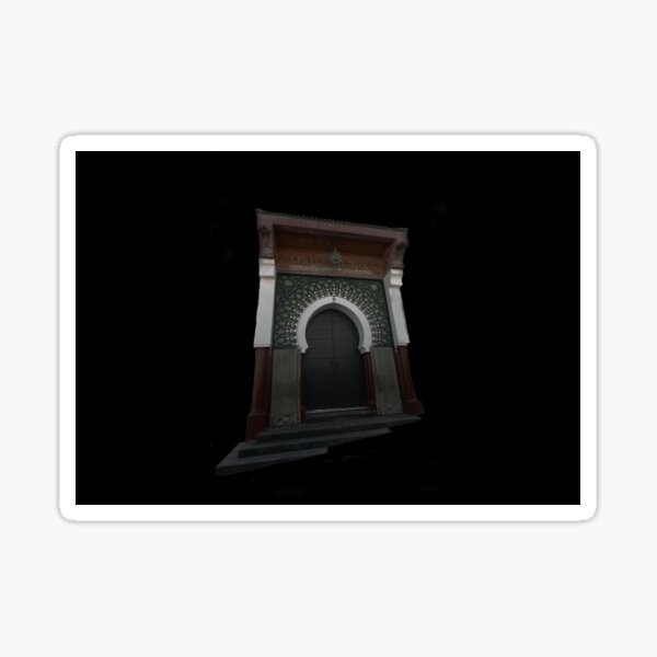 "Tanger Mosque" Sticker for Sale by Zone-T | Redbubble