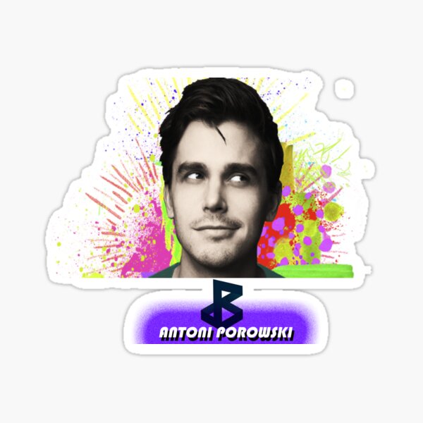 "Antoni porowski design" Sticker for Sale by Fly2design | Redbubble