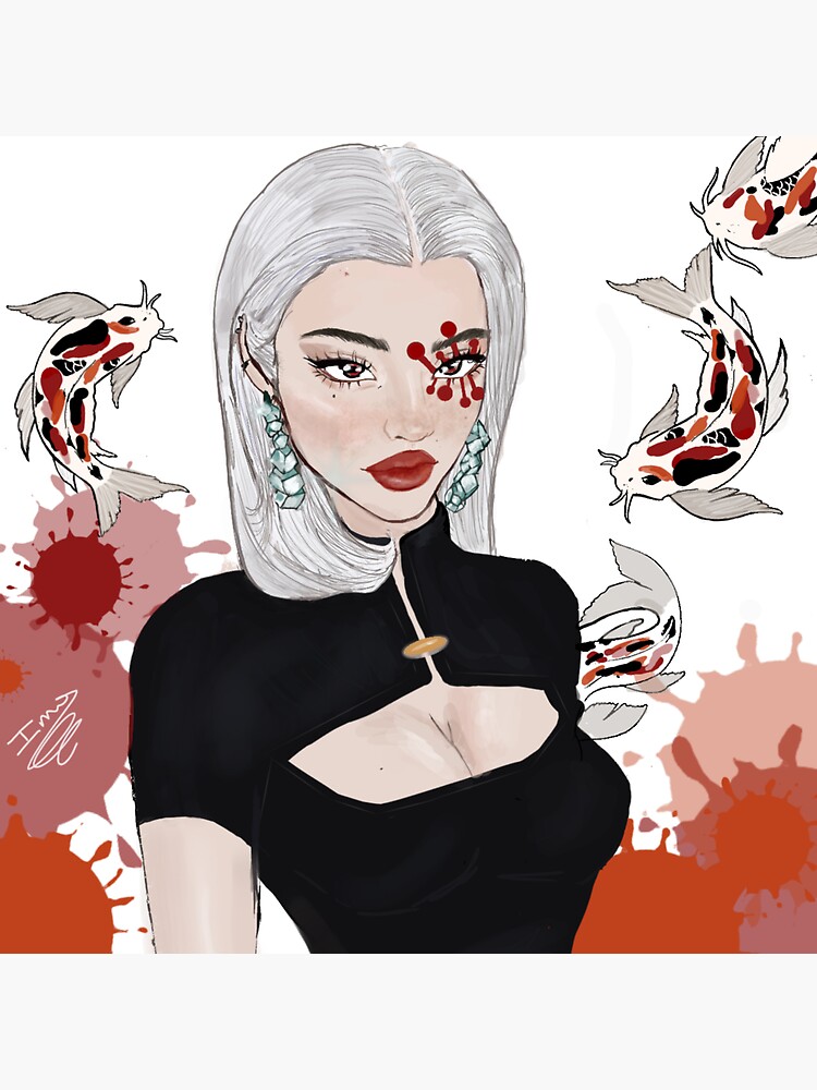 "anime degital art ,art,dawing,girl innspired by hashira tengen ...