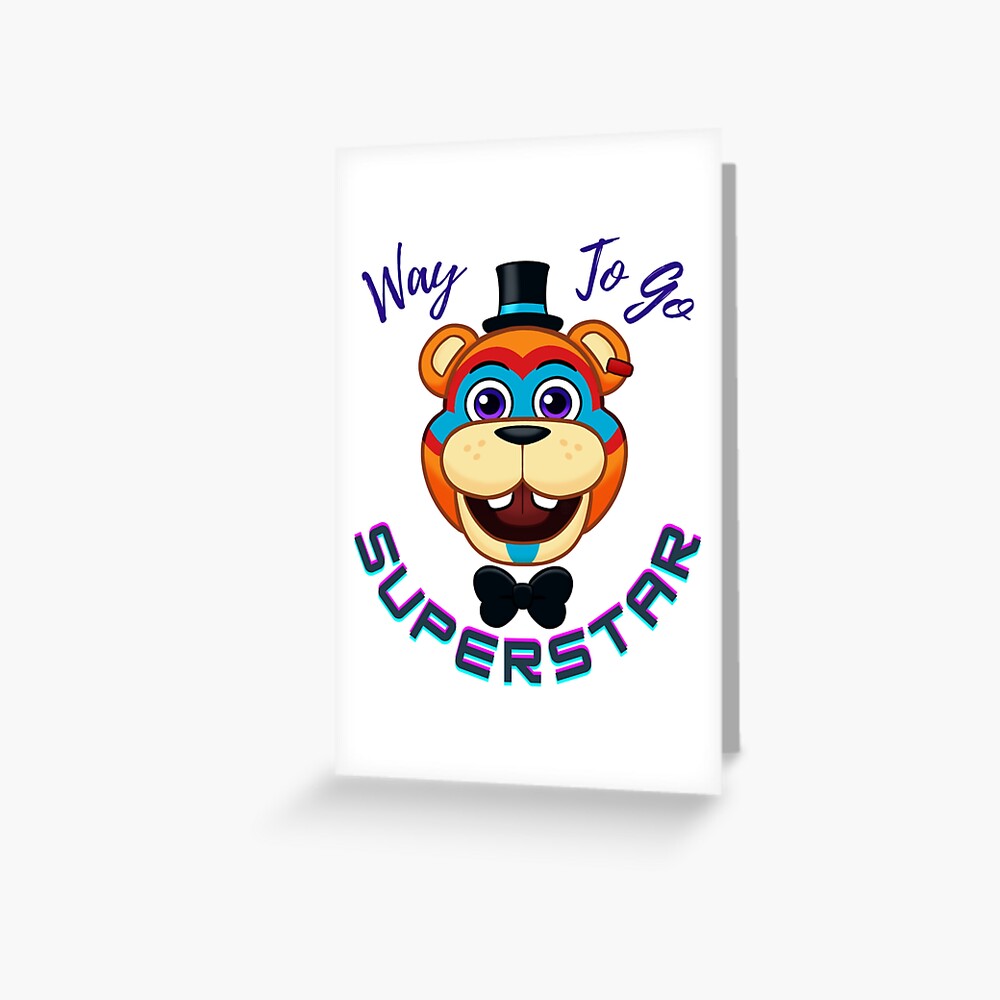 "Glamrock Freddy - FNAF Security Breach " Greeting Card by ...