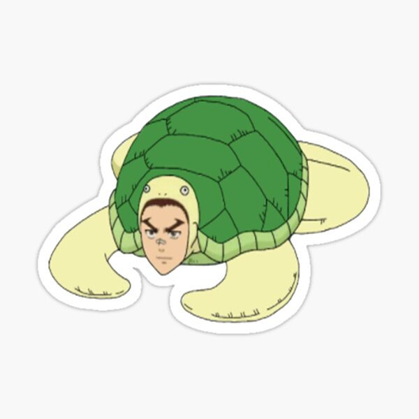 "hairo as a turtle" Sticker for Sale by grimm115 | Redbubble