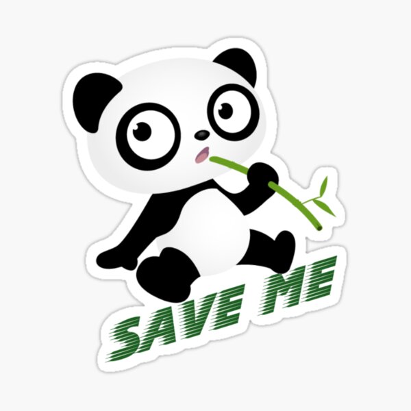 "Save Me" Sticker by Om-katha | Redbubble