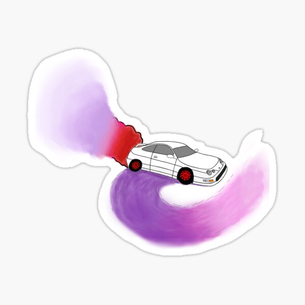 "Acura Integra" Sticker by ScatTarp | Redbubble