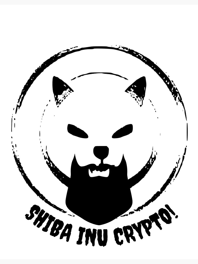 "NTF Crypto shibu ini " Sticker for Sale by SeasonsPick | Redbubble