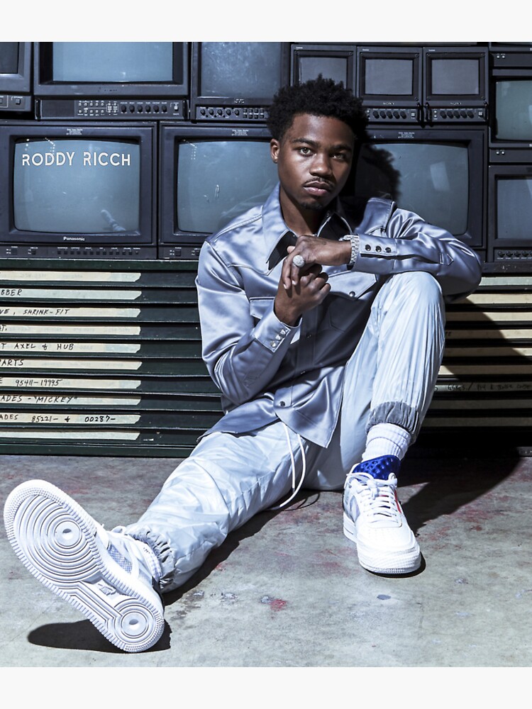 "Roddy ricch" Sticker for Sale by lucassdi | Redbubble
