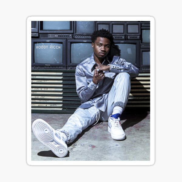 "Roddy ricch" Sticker for Sale by lucassdi | Redbubble