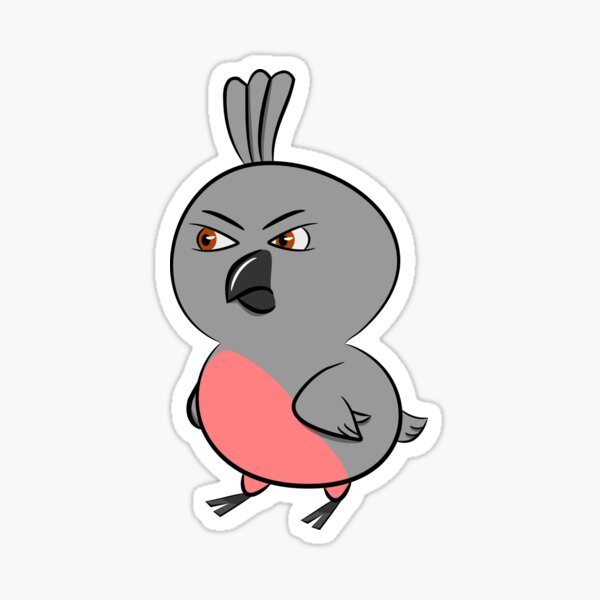 "Mad Parrot" Sticker by STRSHADOW | Redbubble