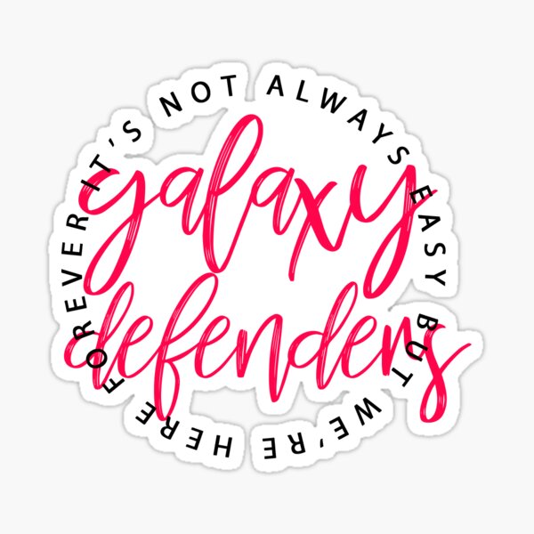 "galaxy defenders - mcfly" Sticker for Sale by cherryandwine | Redbubble