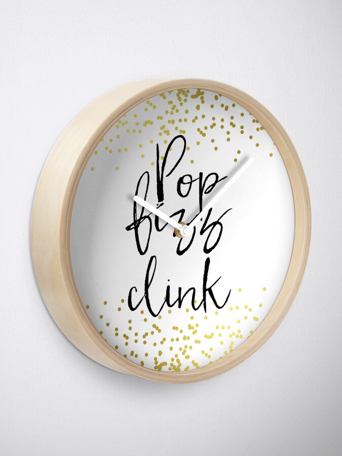 "Pop Fizz Clink Sign,Gold confetti Bridal Shower,bubbly bar sign ...