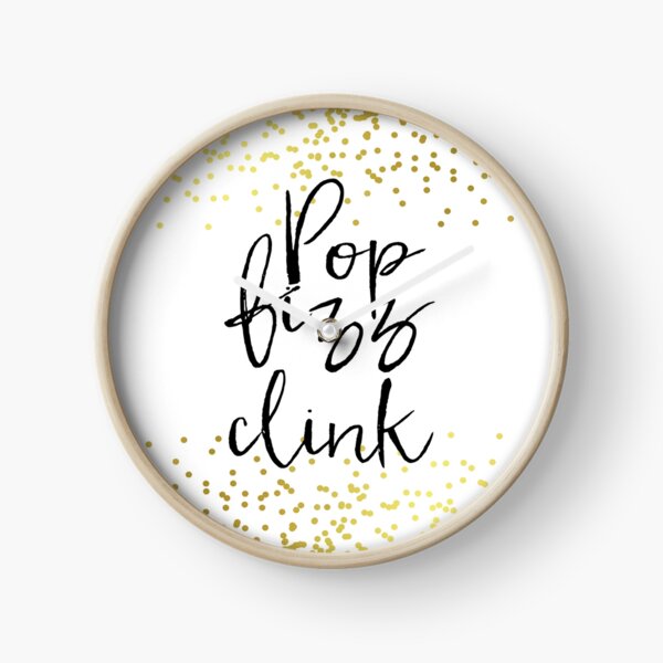 "Pop Fizz Clink Sign,Gold confetti Bridal Shower,bubbly bar sign ...