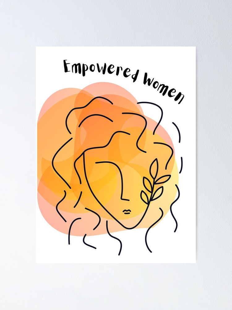 "Empowered women " Poster for Sale by elanfashion | Redbubble