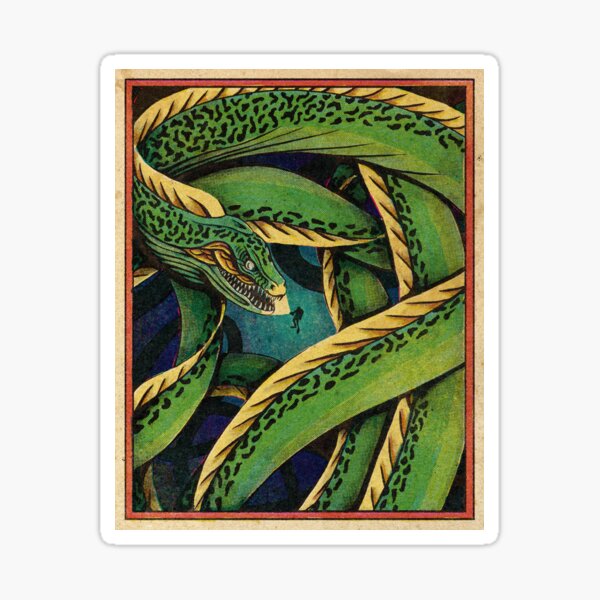 "SCP-3000 Anantashesha, Vintage Comic Aesthetics" Sticker for Sale by ...