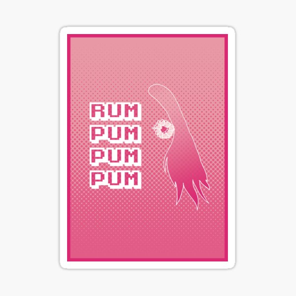 "rum pum pum pum - f(x), ver. 2" Sticker for Sale by SERiOuSLY | Redbubble