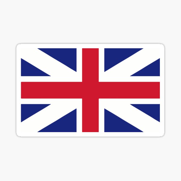 " Flag of the Great Britain" Sticker by alyaST14 | Redbubble